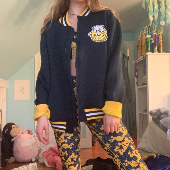 Jackets & Coats | University Of Michigan Varsity Jacket | Poshmark